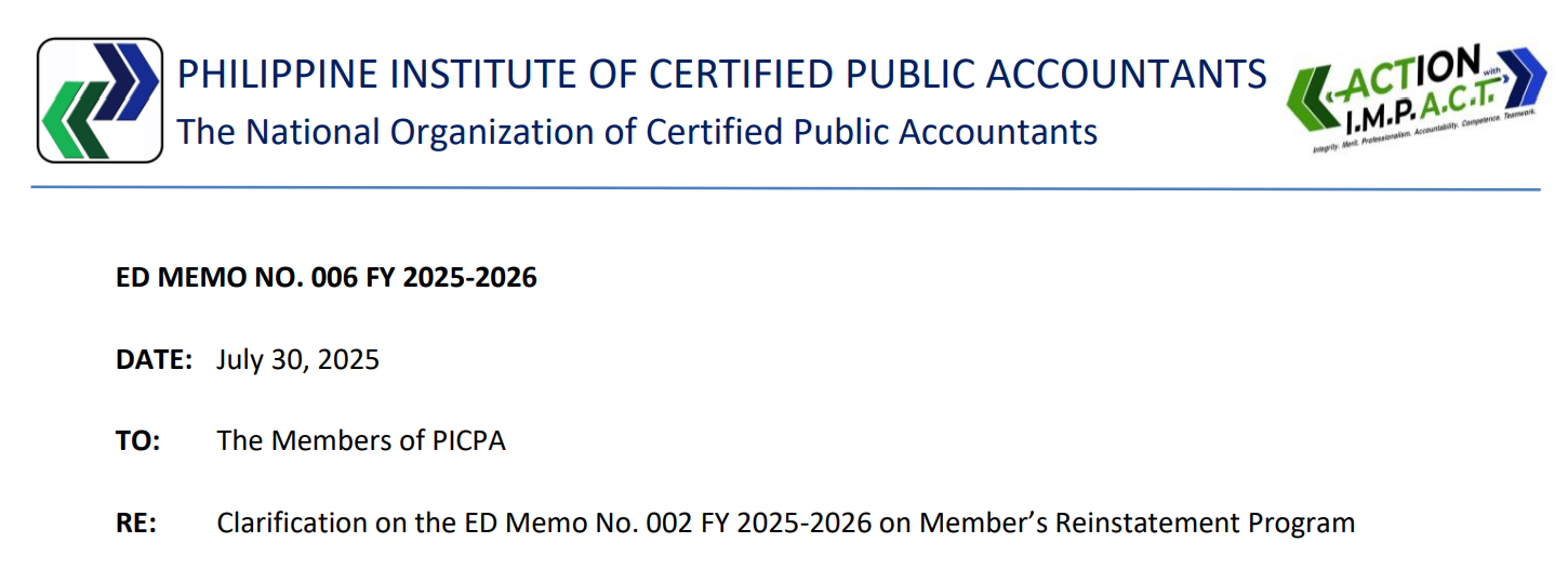 Home - PICPA - Philippine Institute of Certified Public Accountants