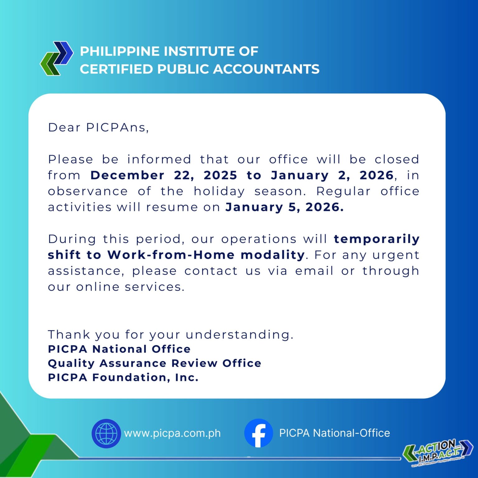 Home - PICPA - Philippine Institute of Certified Public Accountants